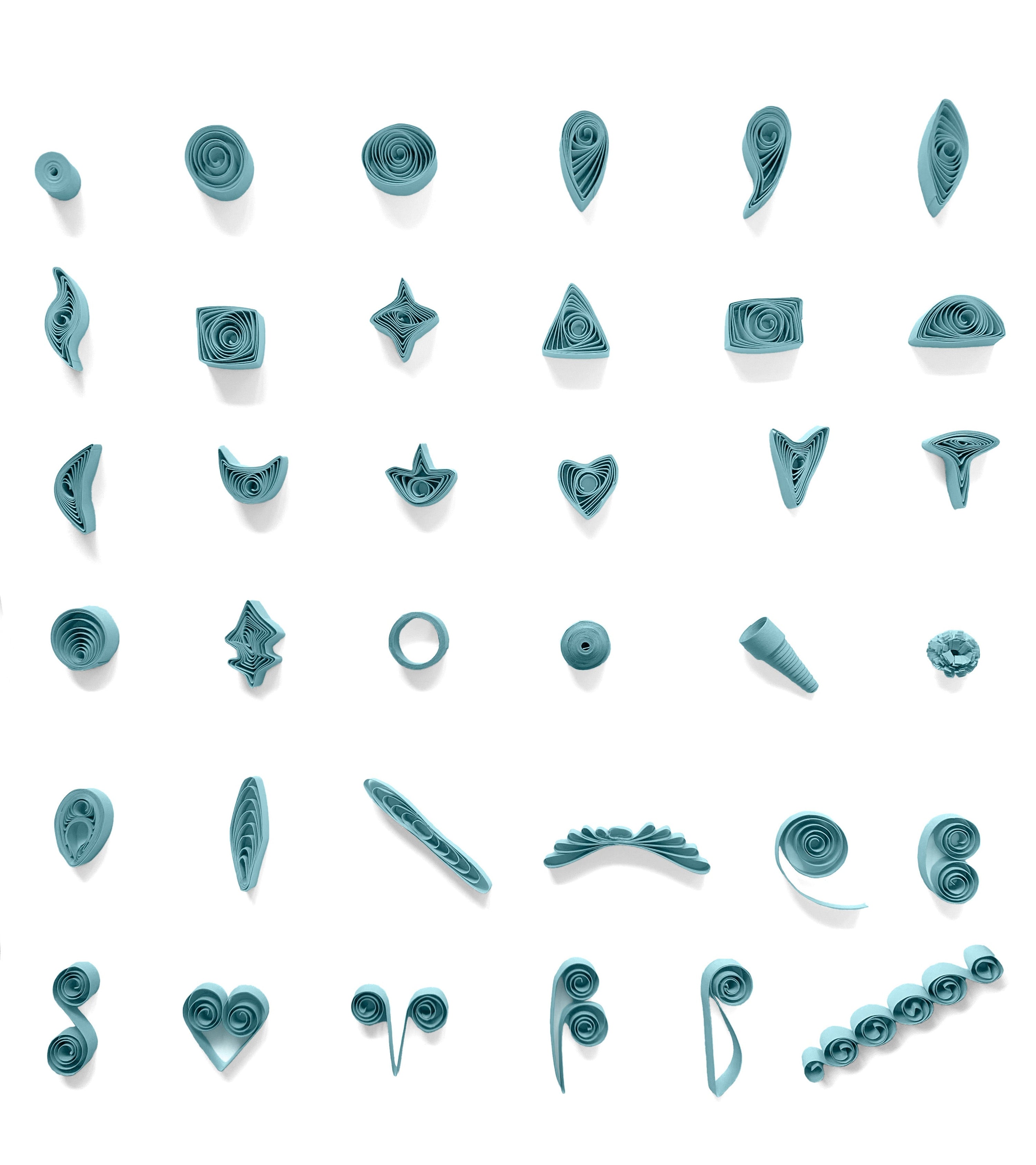 Quilling Shapes and Scrolls Made Easy – Easy Quilling Paper